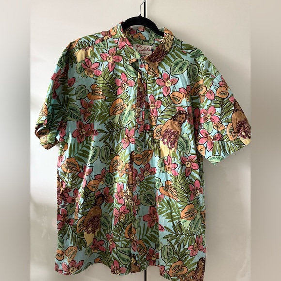 Kahala | Shirts | Nwot Kahala Aloha Hawaiian Hula Girl Shirt Xl | Poshmark
